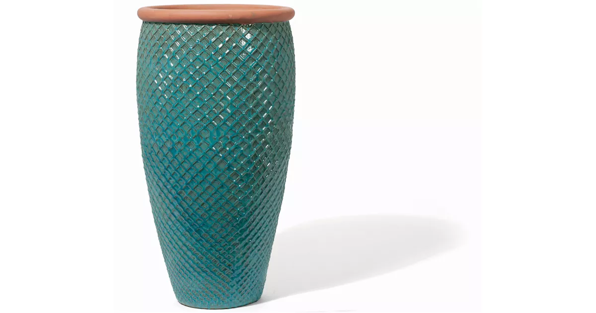 Gefäß Yard washed creme, Kirschke FarmHouse TerraDura glasiert im ...